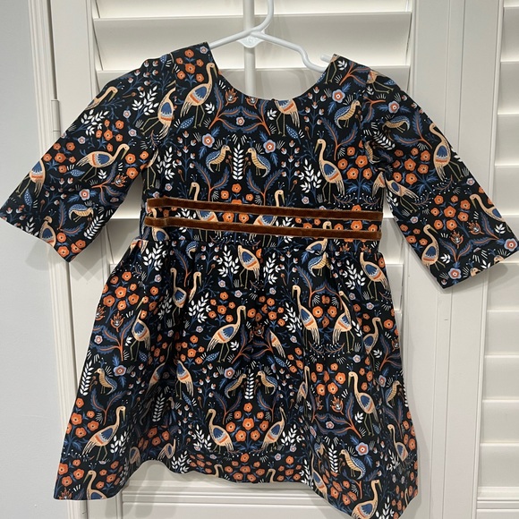 Goldybelle | Dresses | Nwt Goldybelle Rifle Paper Co Fabric Toddler ...